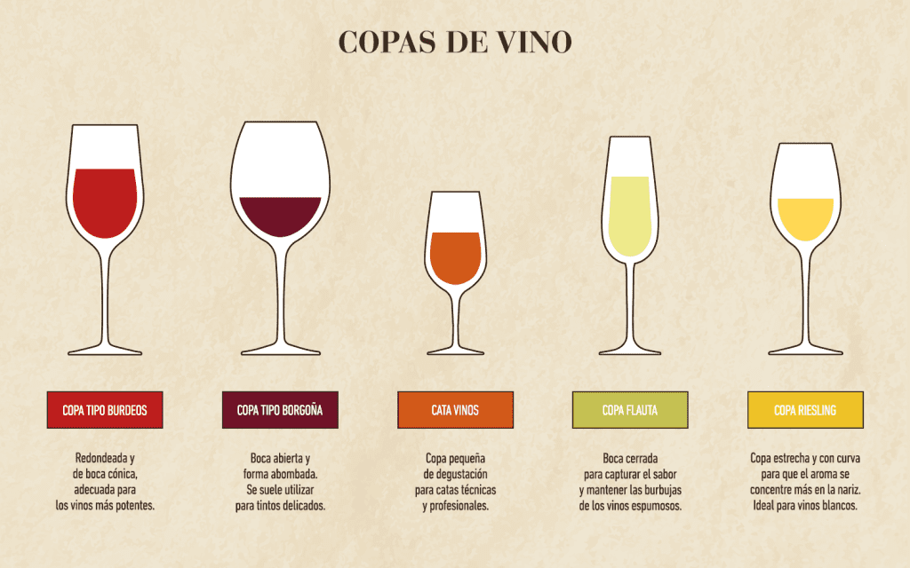 Cómo elegir las copas para cada vino: guía práctica | Viña Costeira